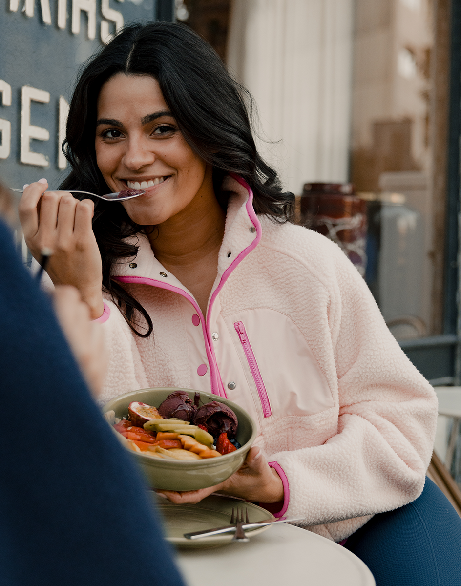 Horizon Layer Up Jacket in Powder Pink | Ladies Spring Summer ...